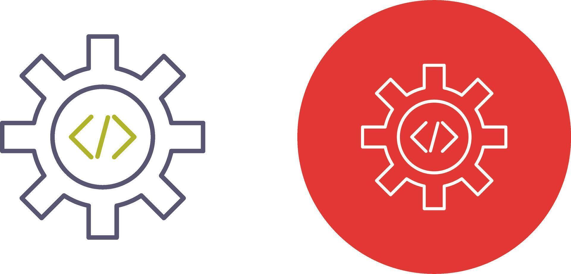 Unique Code Optimization Icon Design 44873611 Vector Art at Vecteezy