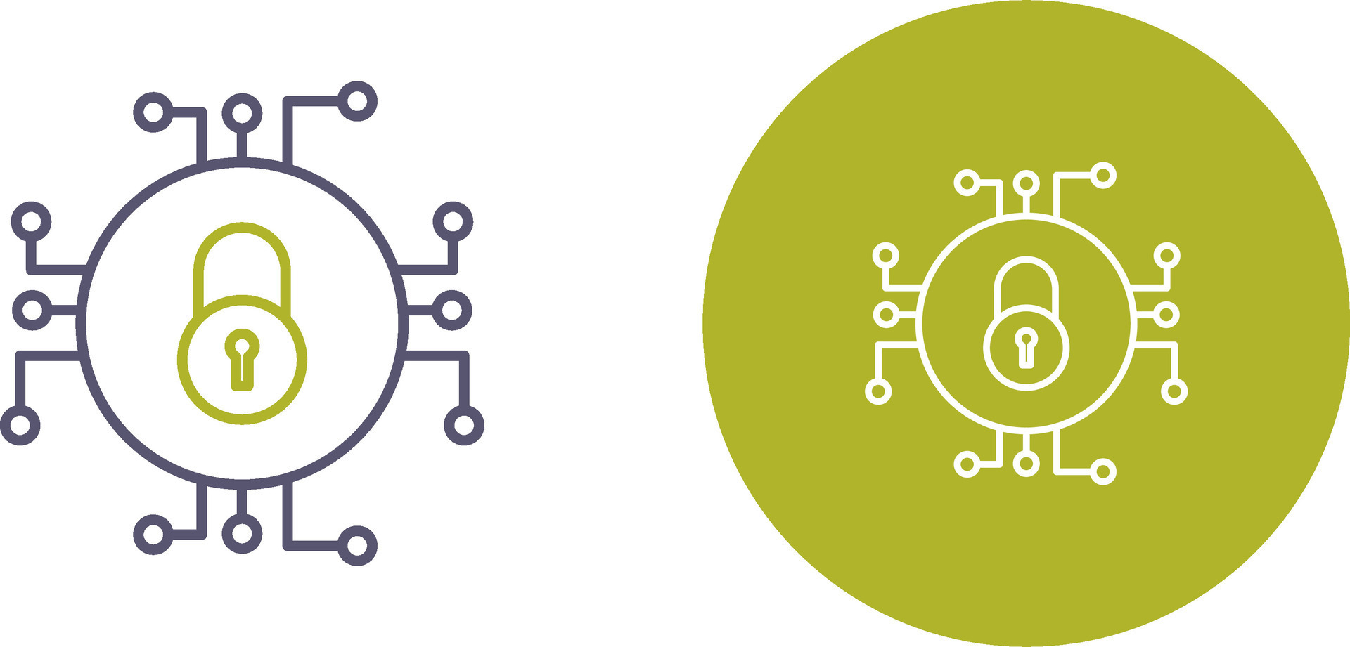 Unique Data Security Icon Design 44874058 Vector Art At Vecteezy