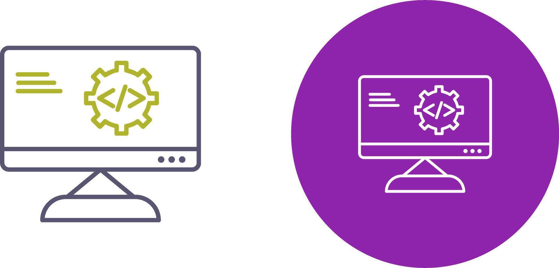 Unique Code Optimization Icon Design 44874069 Vector Art at Vecteezy