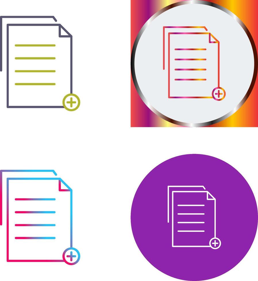 Unique Two files Icon Design 44886046 Vector Art at Vecteezy