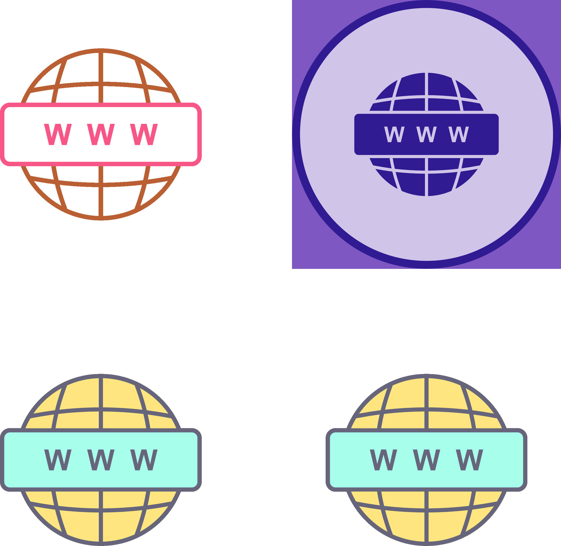 World Wide Web Icon Design 44890041 Vector Art at Vecteezy World Wide Web Icon Design 44890041 Vector Art at Vecteezy