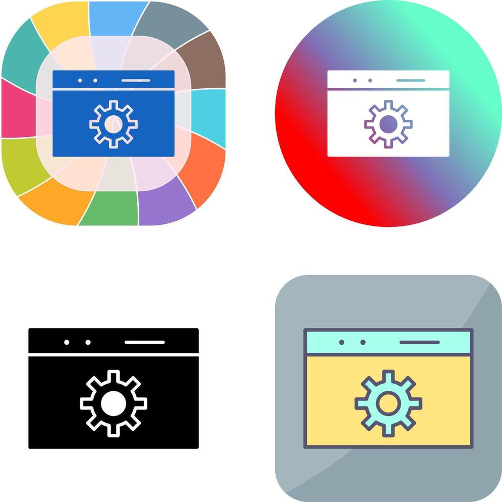 Unique Web Optimization Icon Design 44893568 Vector Art at Vecteezy