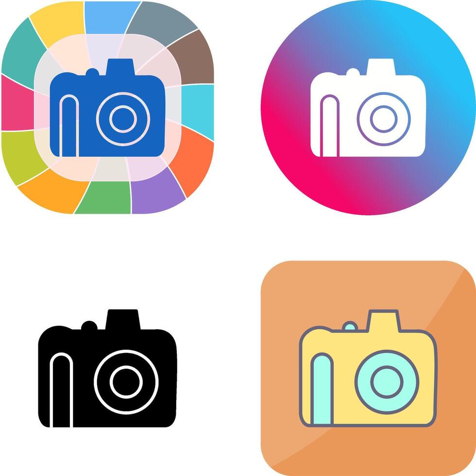 Unique DSLR Camera Icon Design 44893668 Vector Art at Vecteezy