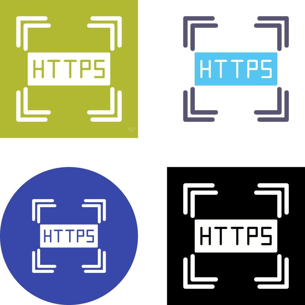 Https Icon Design 44901765 Vector Art at Vecteezy