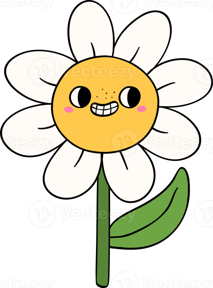 retro flor poder con vástago dibujos animados personaje 44902218 PNG retro flor poder con vástago dibujos animados personaje 44902218 PNG