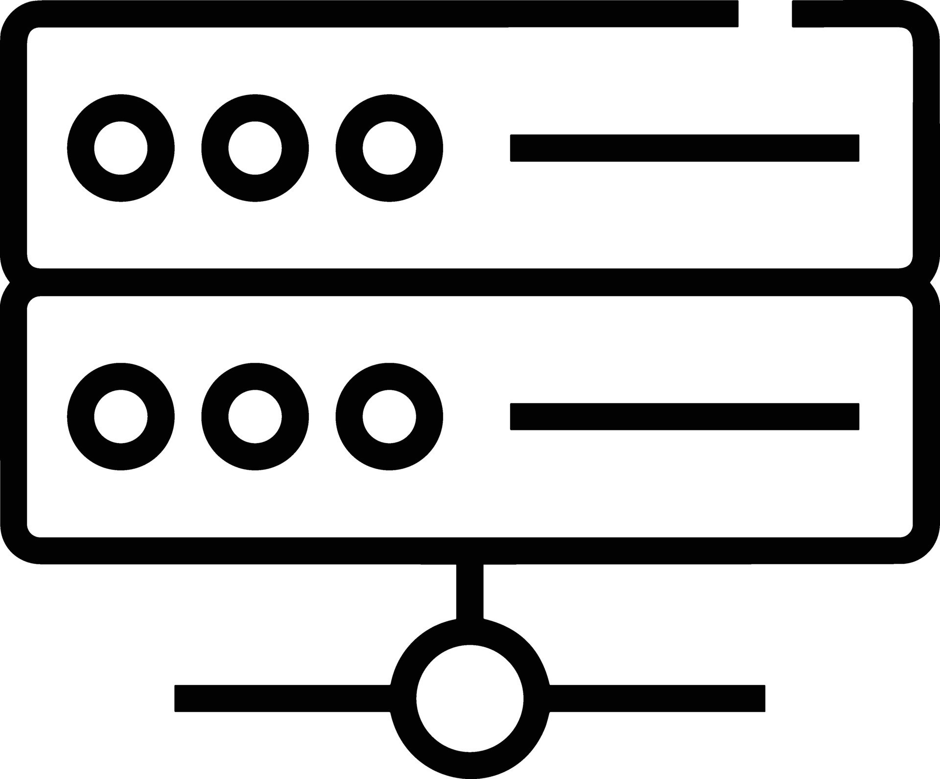 Storage data icon symbol image for database illustration 44904589 ...