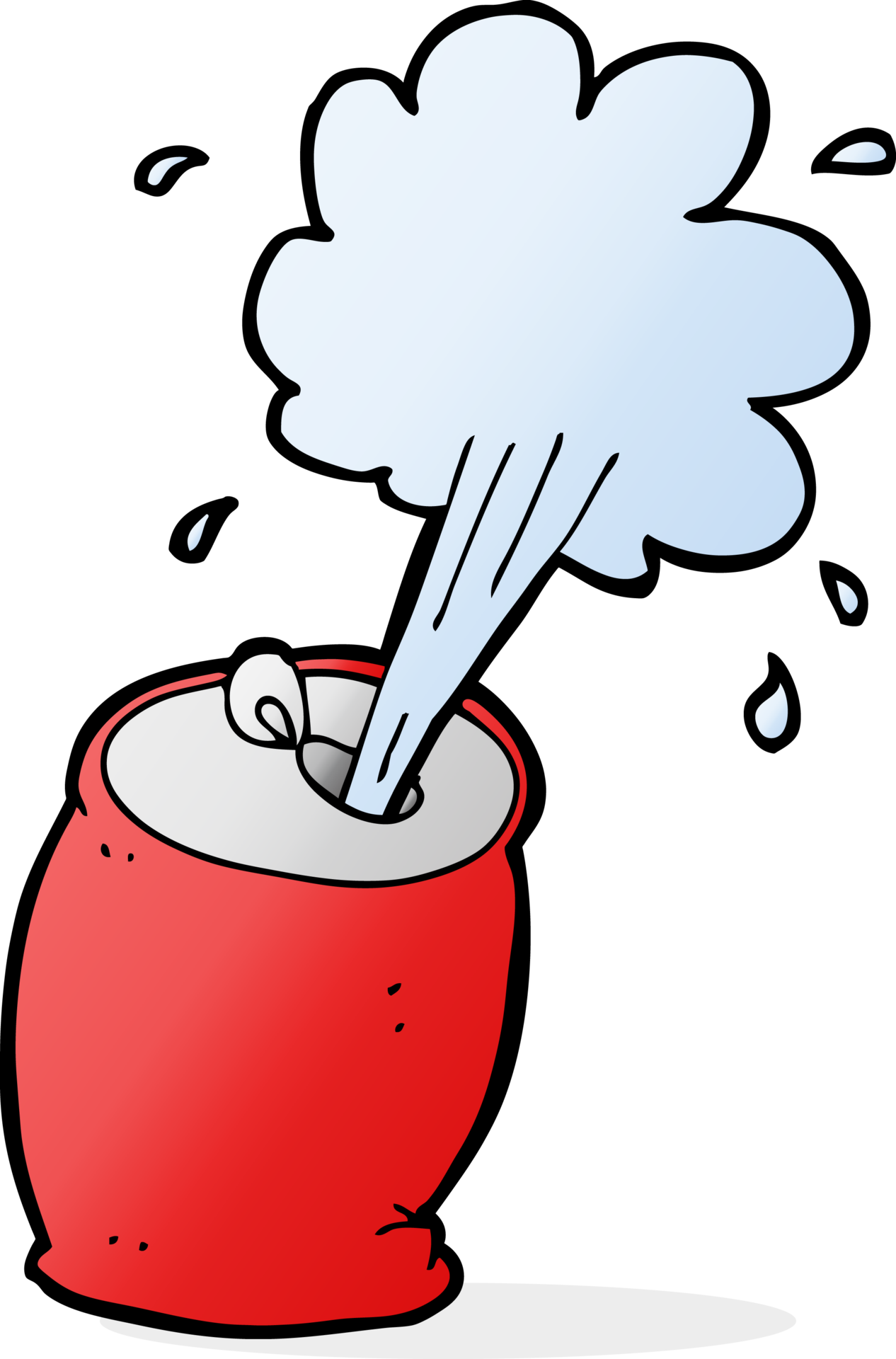cartoon fizzing soda can 44911652 PNG