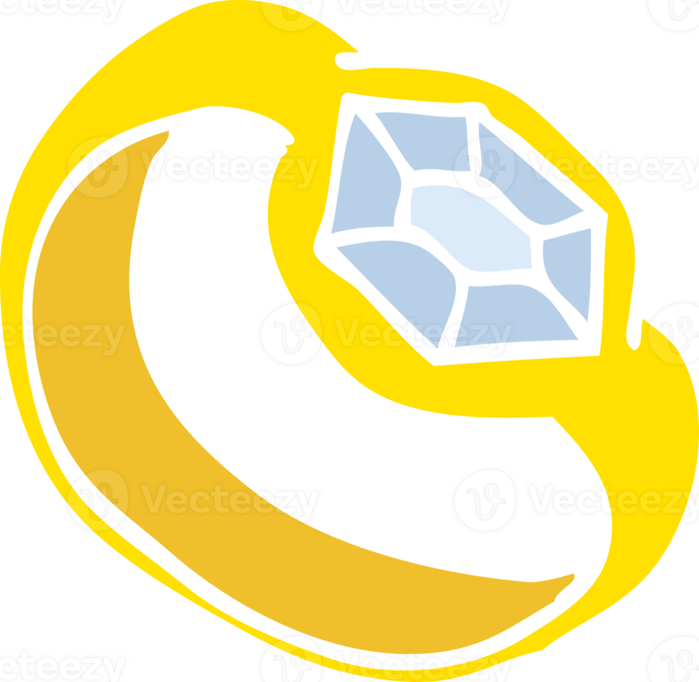 flat color illustration cartoon diamond ring 44915246 PNG flat color illustration cartoon diamond ring 44915246 PNG