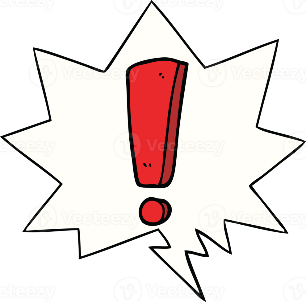 cartoon exclamation mark and speech bubble 44918335 PNG cartoon exclamation mark and speech bubble 44918335 PNG