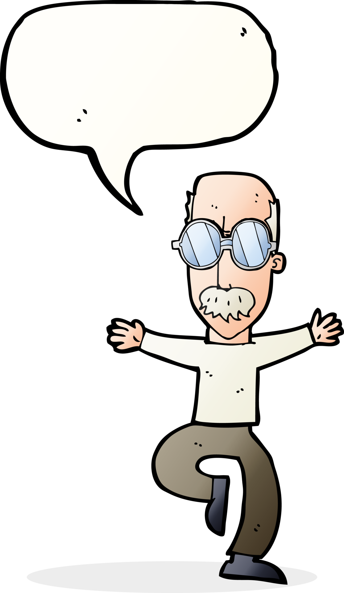 Cartoon alter Mann mit großer Brille mit Sprechblase 44925635 PNG Cartoon alter Mann mit großer Brille mit Sprechblase 44925635 PNG