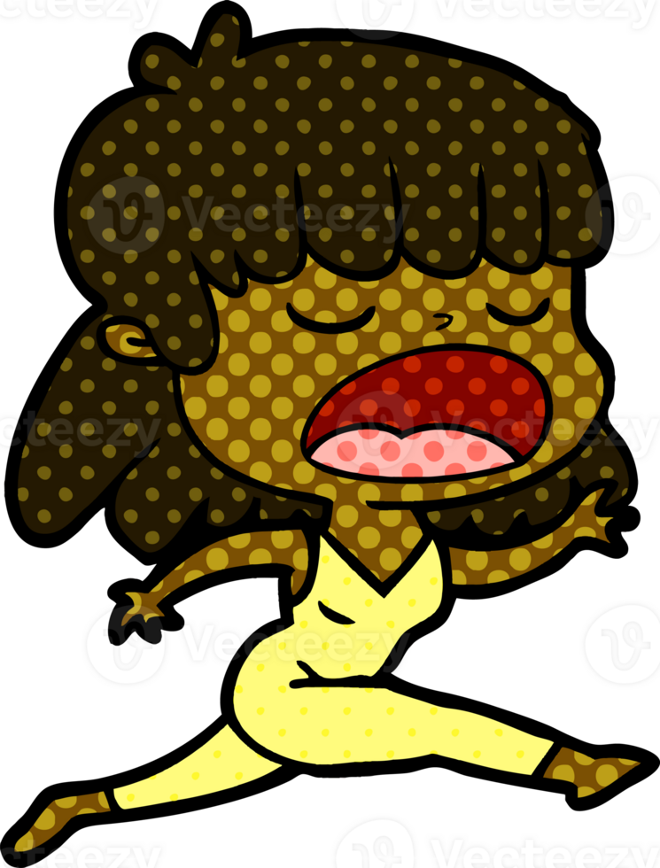 mujer de dibujos animados hablando en voz alta 44948384 PNG mujer de dibujos animados hablando en voz alta 44948384 PNG
