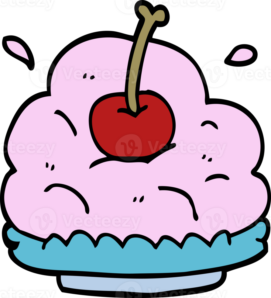 Cartoon Doodle Huge Ice Cream Dessert 44967995 Png
