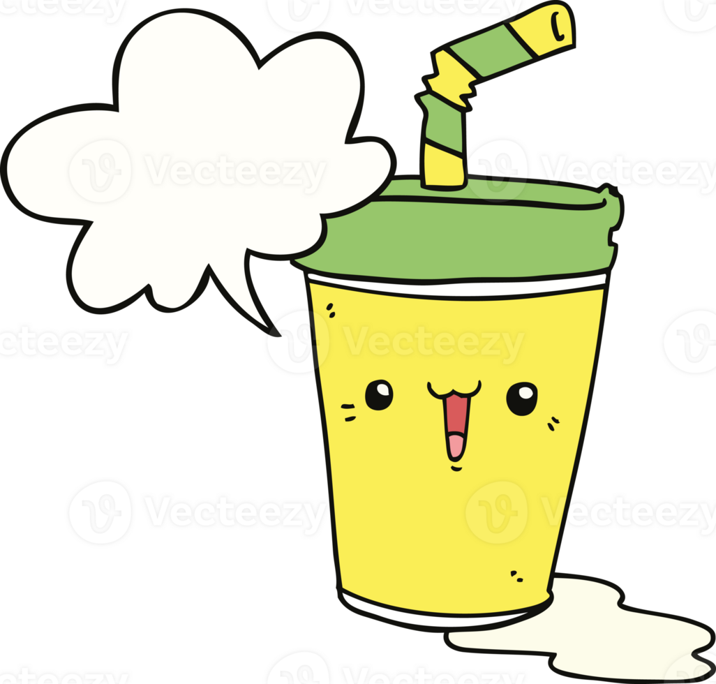 lindo refresco de dibujos animados y burbuja del habla 44974853 PNG lindo refresco de dibujos animados y burbuja del habla 44974853 PNG
