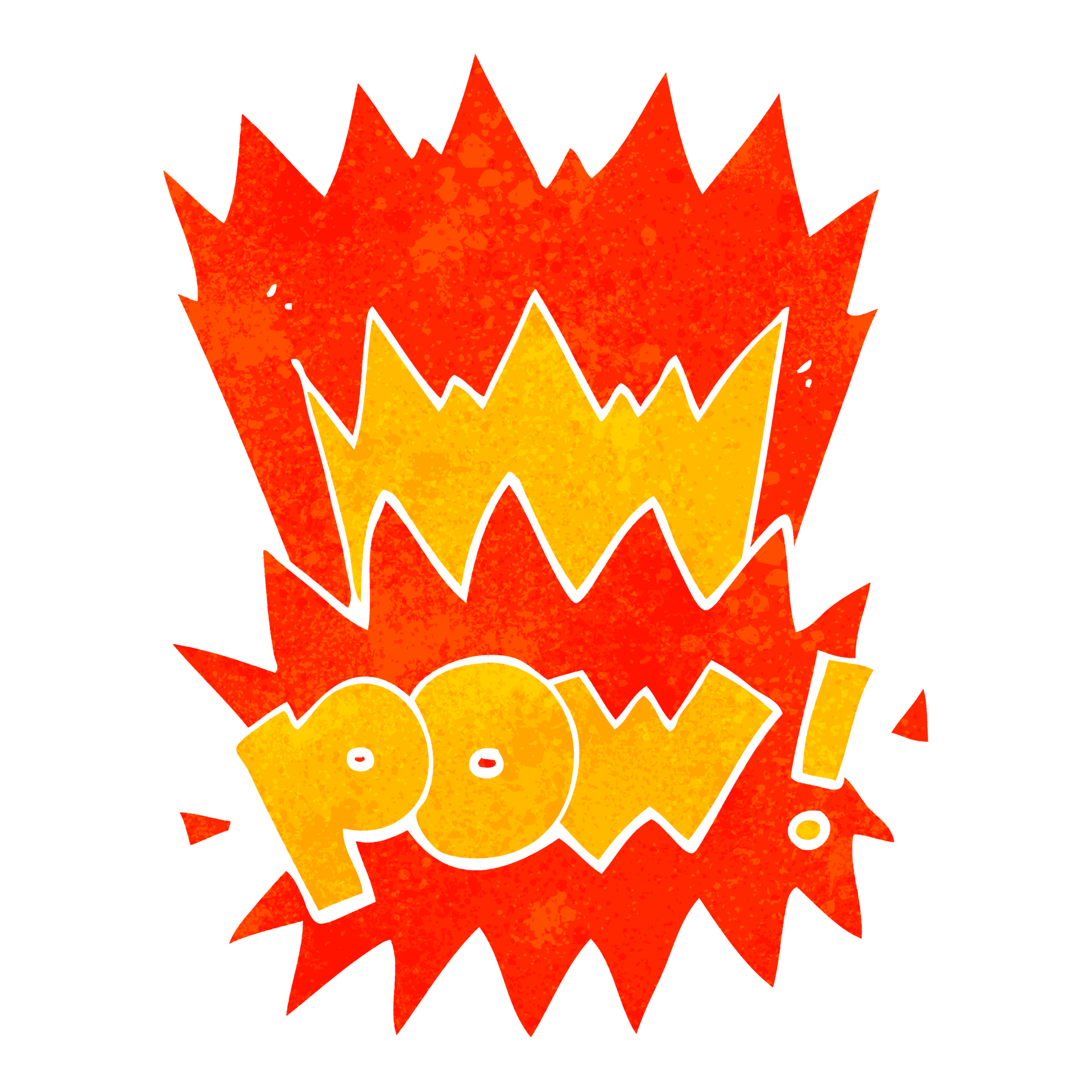 retro cartoon pow symbol 44976636 PNG retro cartoon pow symbol 44976636 PNG