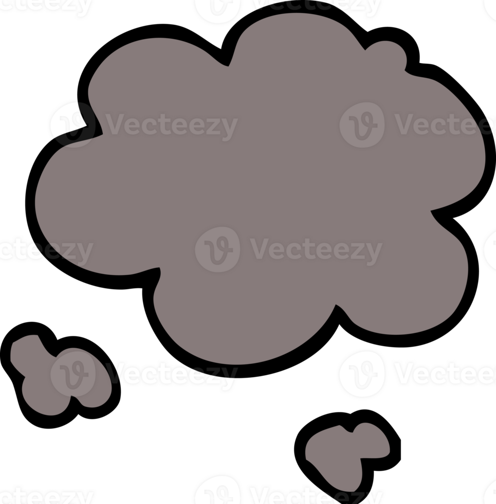 Cartoon Doodle Smoke 44993562 Png
