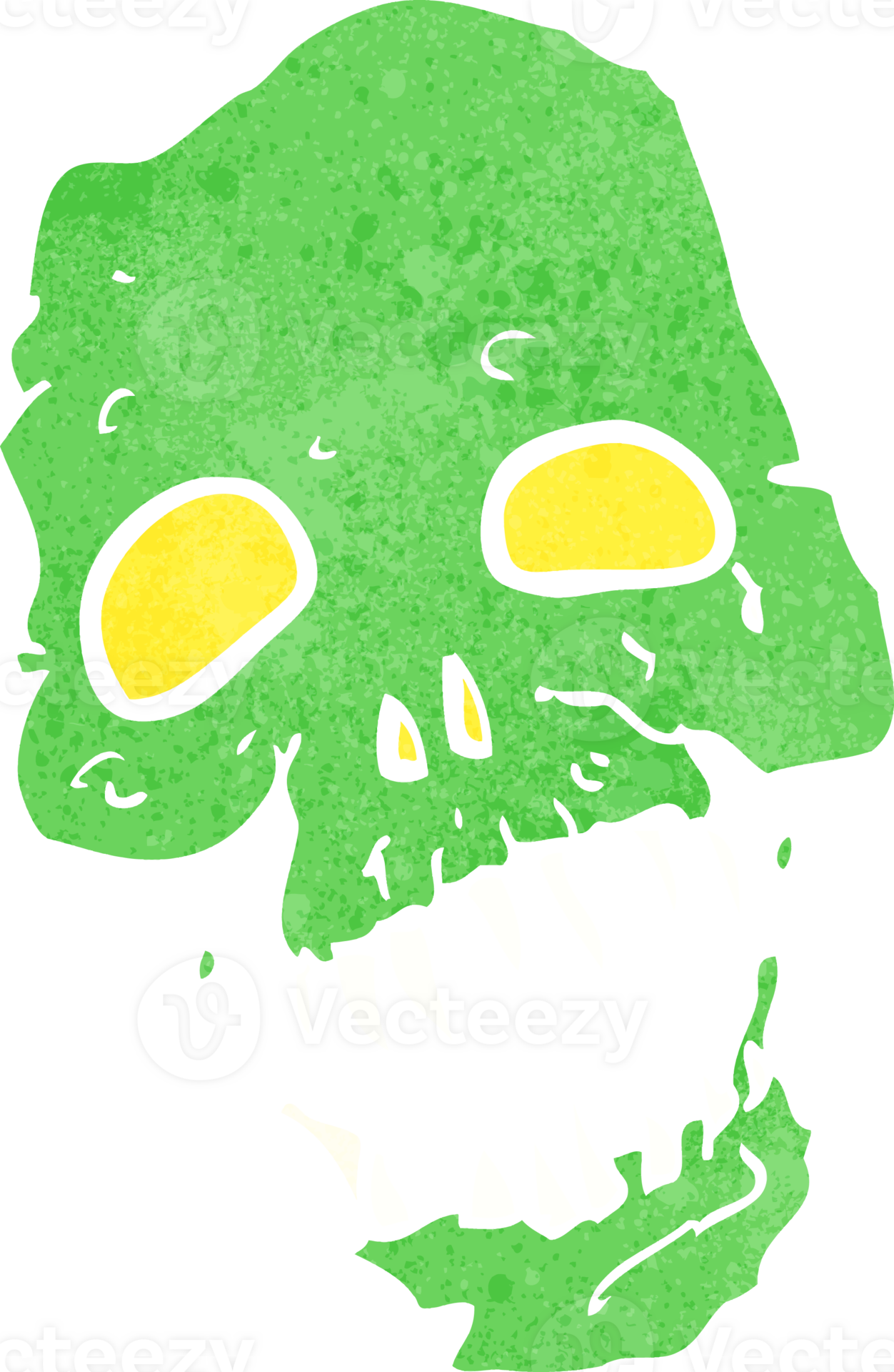 Cartoon Scary Skull 44994449 Png