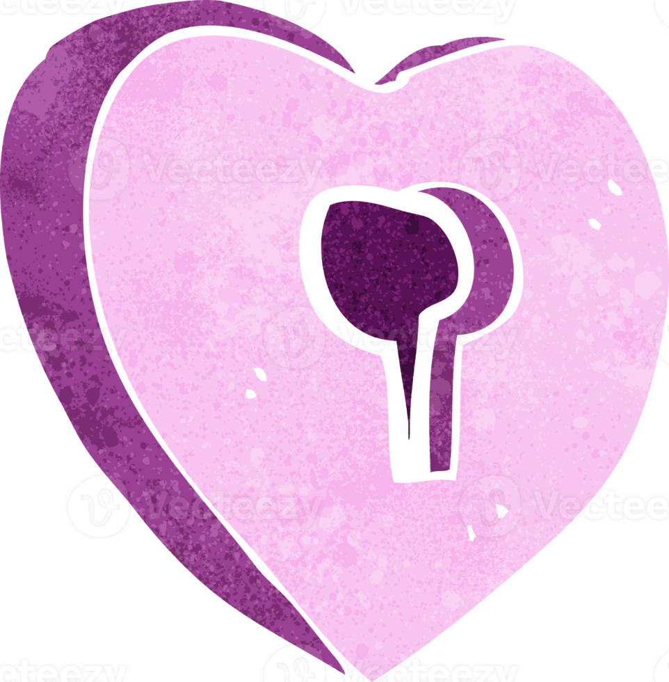 corazón de dibujos animados con ojo de cerradura 45002556 PNG corazón de dibujos animados con ojo de cerradura 45002556 PNG