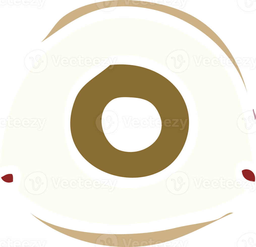 Cartoon Doodle Brown Eye 45015185 Png