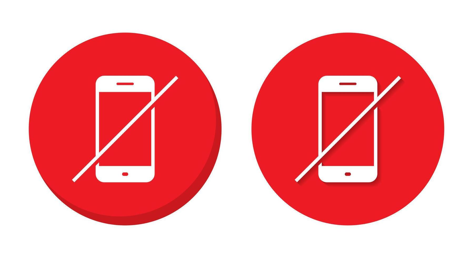 Turn off phone sign icon with shadow. No cellphone concept 45017555 ... Turn off phone sign icon with shadow. No cellphone concept 45017555 ...