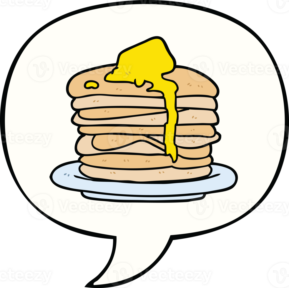 cartoon stack of pancakes with speech bubble 45031037 PNG cartoon stack of pancakes with speech bubble 45031037 PNG