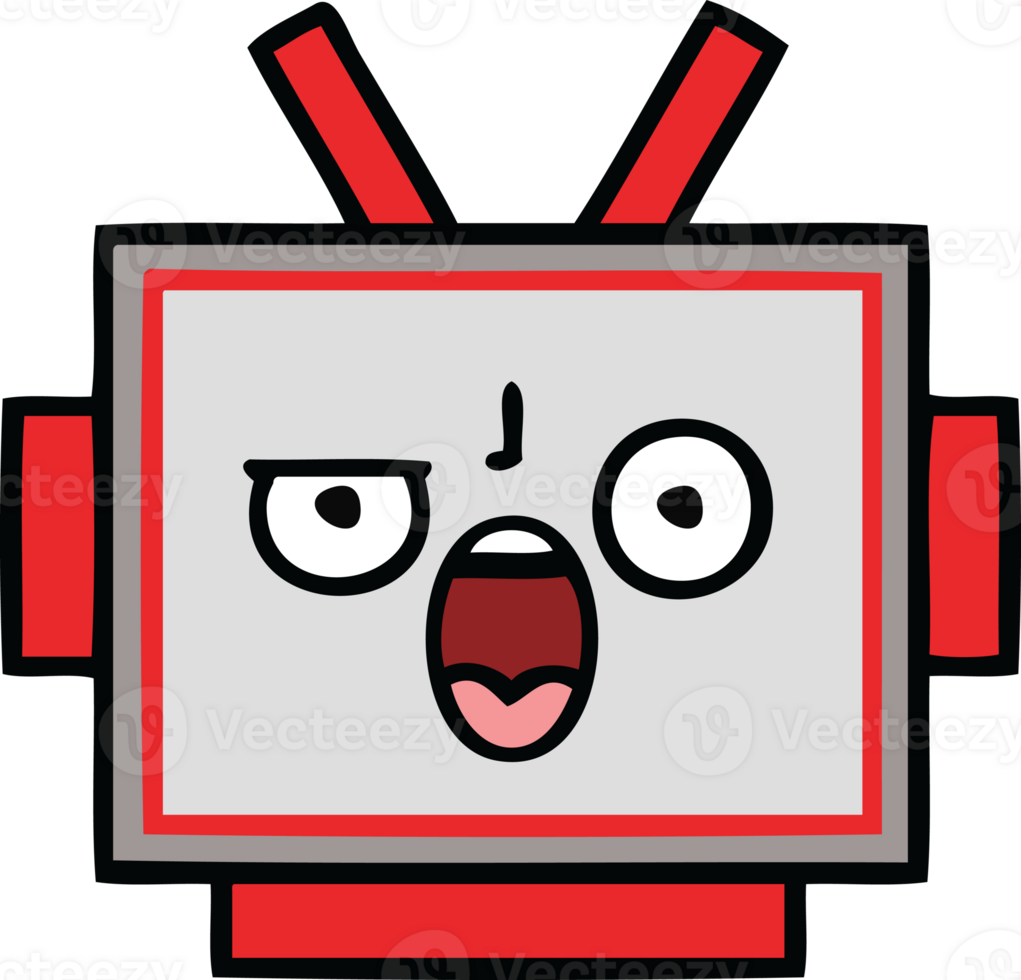 linda dibujos animados de un robot cabeza 45054648 PNG linda dibujos animados de un robot cabeza 45054648 PNG