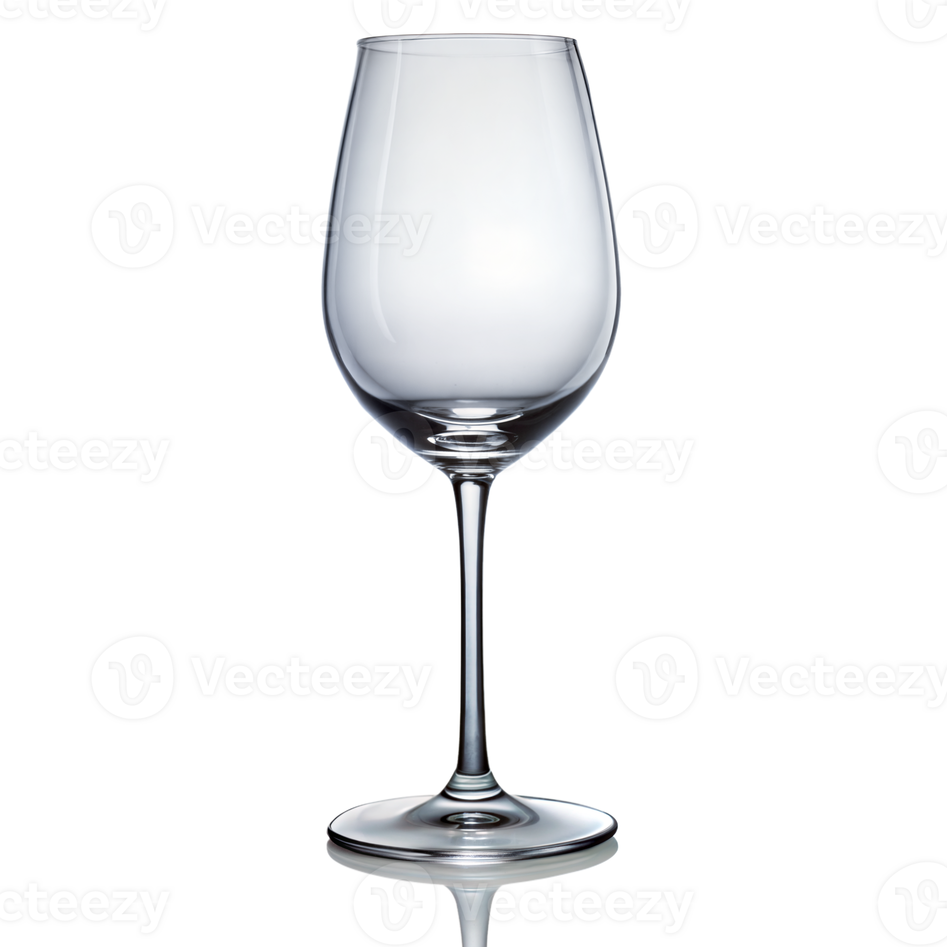 Elegant empty wine glass isolated on transparent background 45054890 PNG
