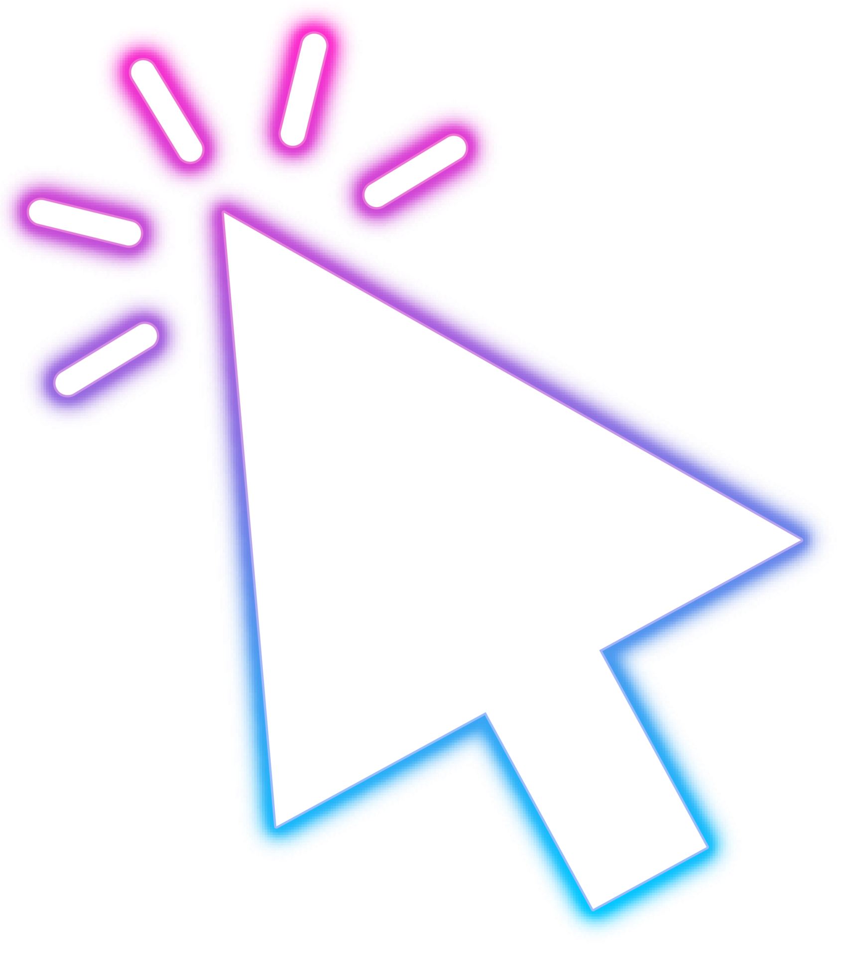 Neon glowing transparent mouse cursor arrow 45058092 PNG Neon glowing transparent mouse cursor arrow 45058092 PNG