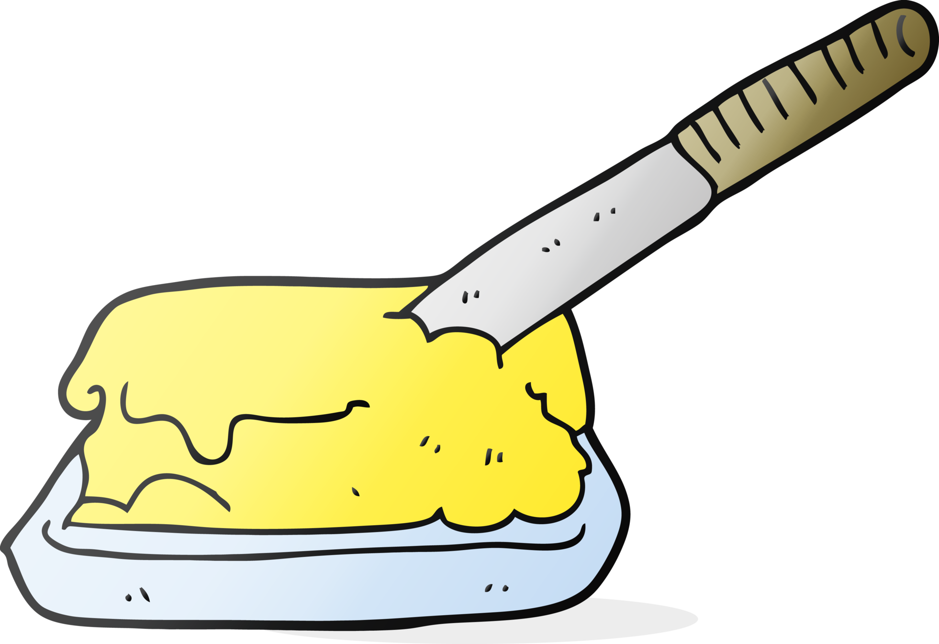 hand drawn cartoon butter 45078982 PNG