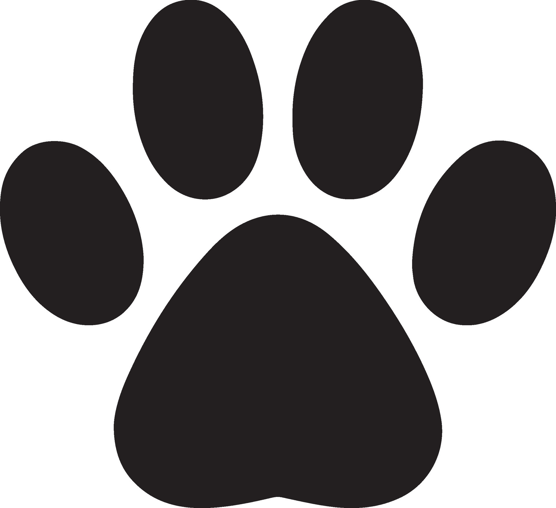 Paw logo cat dog animal pet footprint icon 45079302 Vector Art at Vecteezy Paw logo cat dog animal pet footprint icon 45079302 Vector Art at Vecteezy