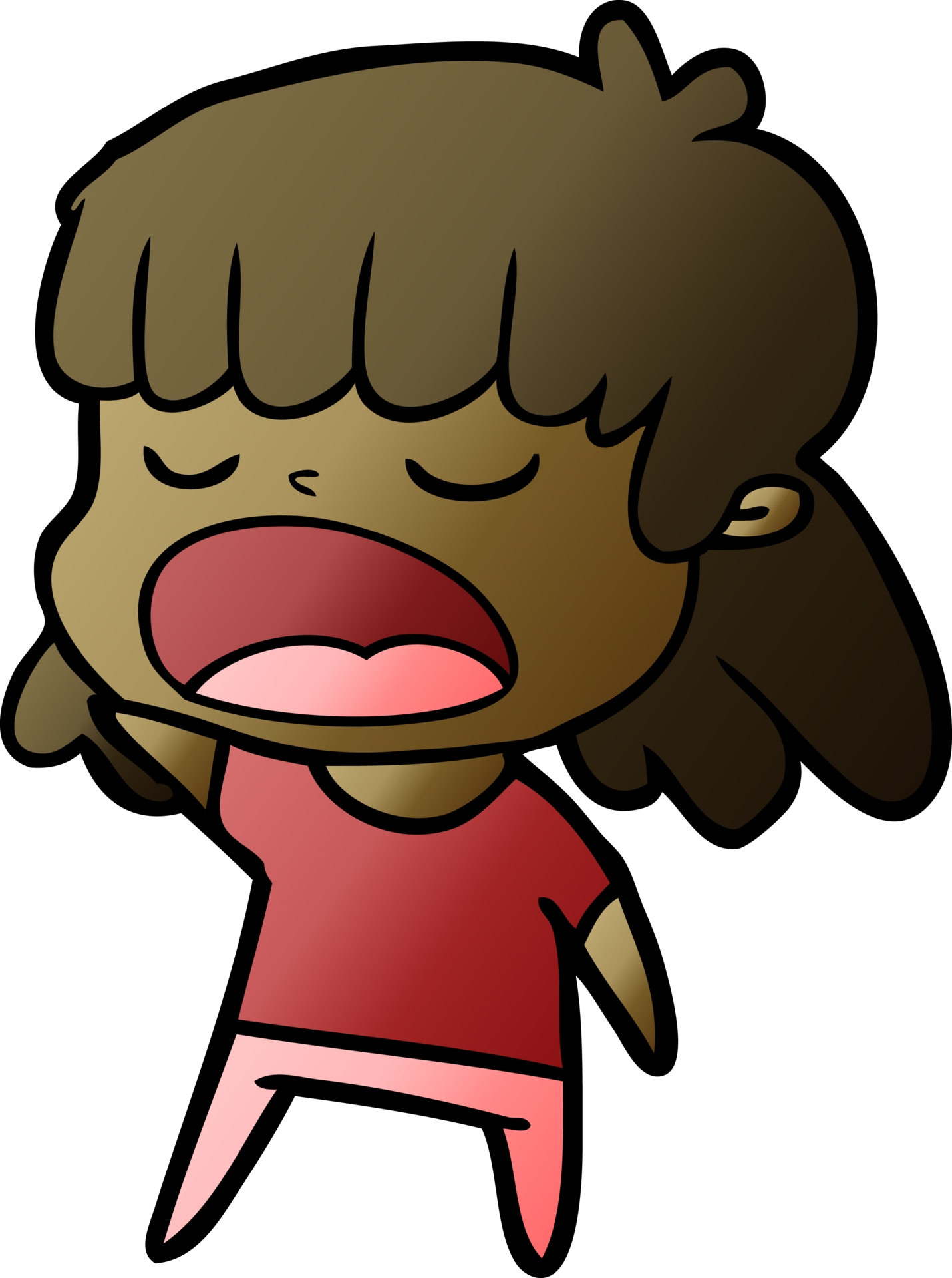 femme de bande dessinée parlant fort 45082599 PNG femme de bande dessinée parlant fort 45082599 PNG