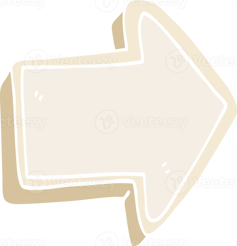 flat color illustration cartoon arrow sign 45084701 PNG flat color illustration cartoon arrow sign 45084701 PNG