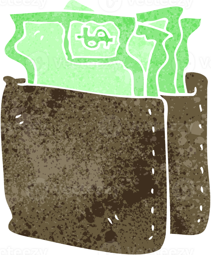 cartoon wallet full of cash 45087361 PNG cartoon wallet full of cash 45087361 PNG