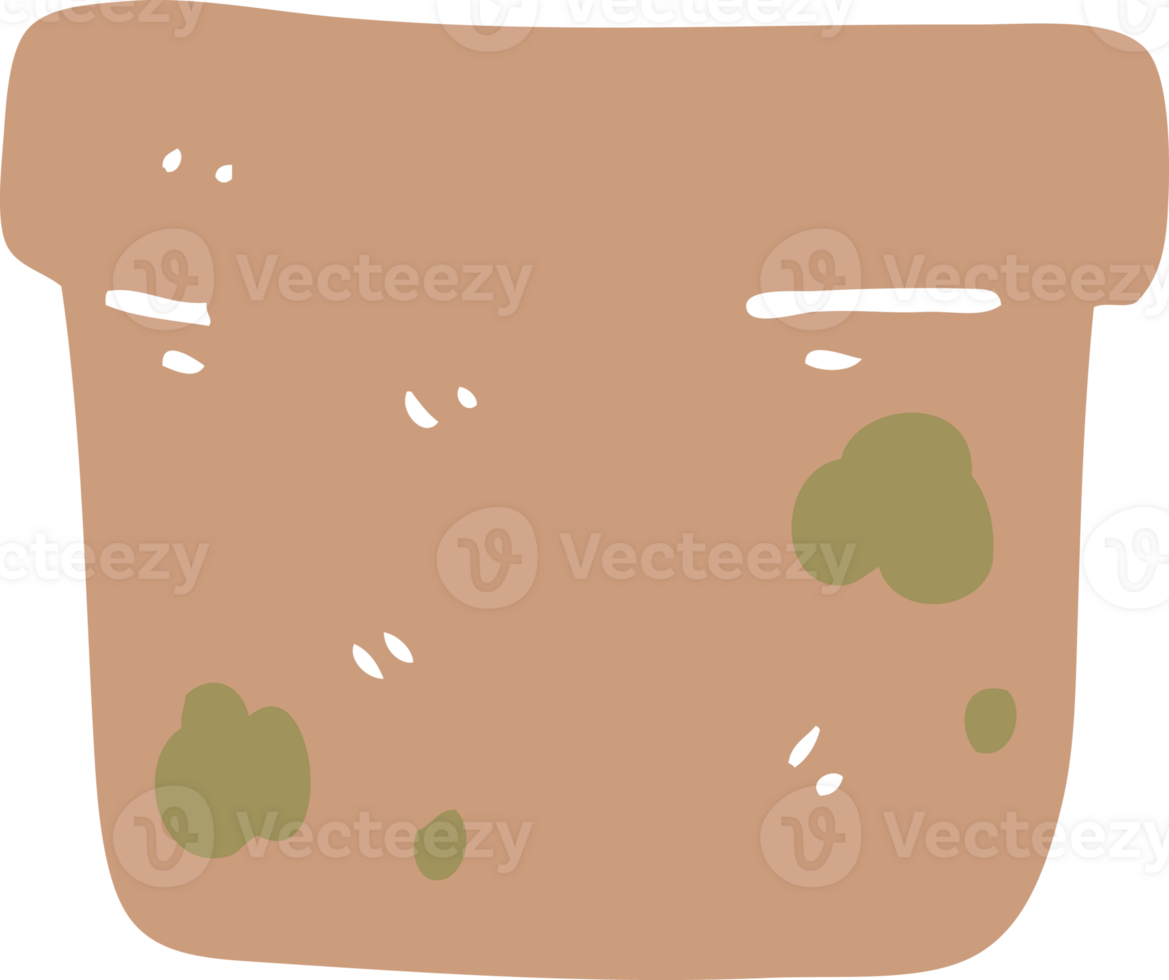 flat color style cartoon plant pot 45093960 PNG flat color style cartoon plant pot 45093960 PNG
