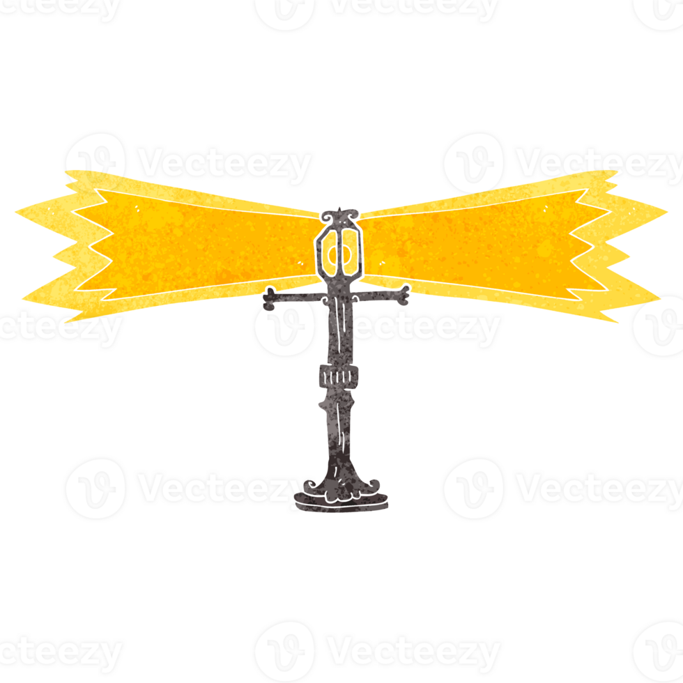hand retro cartoon shining street lamp 45100112 PNG hand retro cartoon shining street lamp 45100112 PNG
