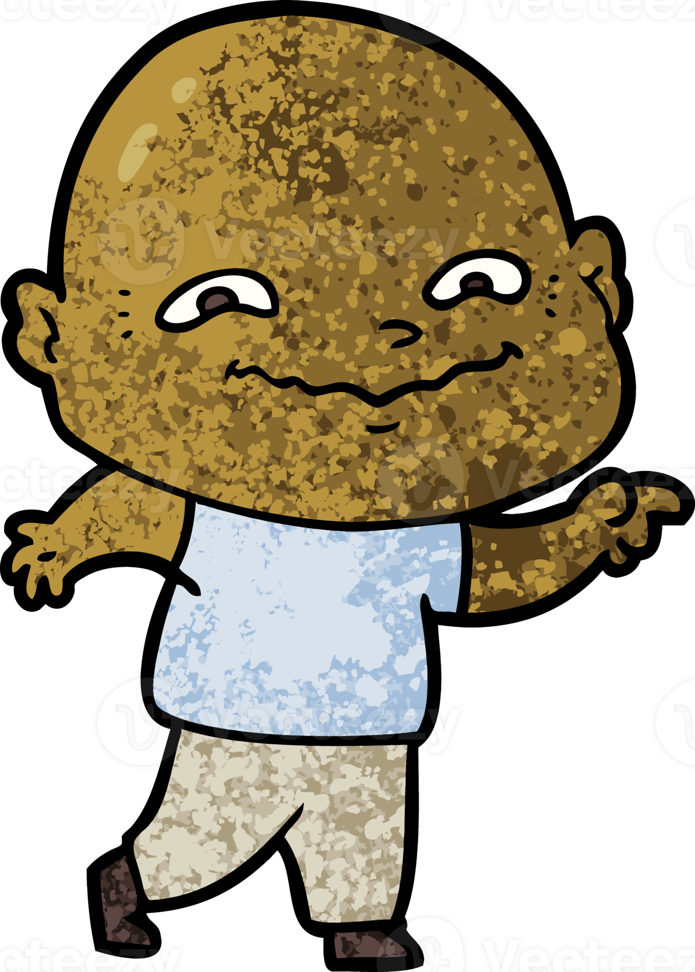 Cartoon Creepy Guy 45102276 Png