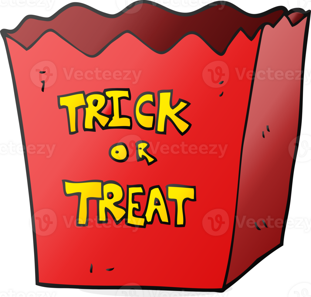 hand drawn cartoon trick or treat bag 45102974 PNG hand drawn cartoon trick or treat bag 45102974 PNG