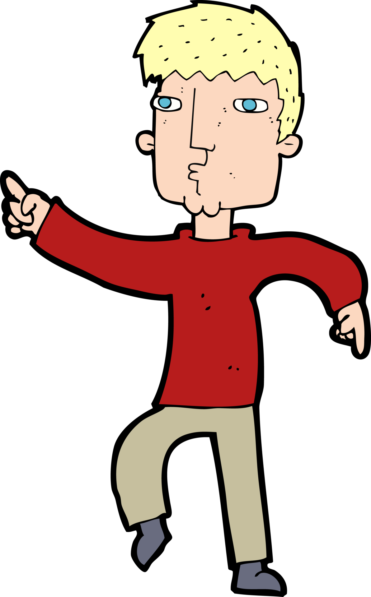 Cartoon Dancing Man 45116644 Png