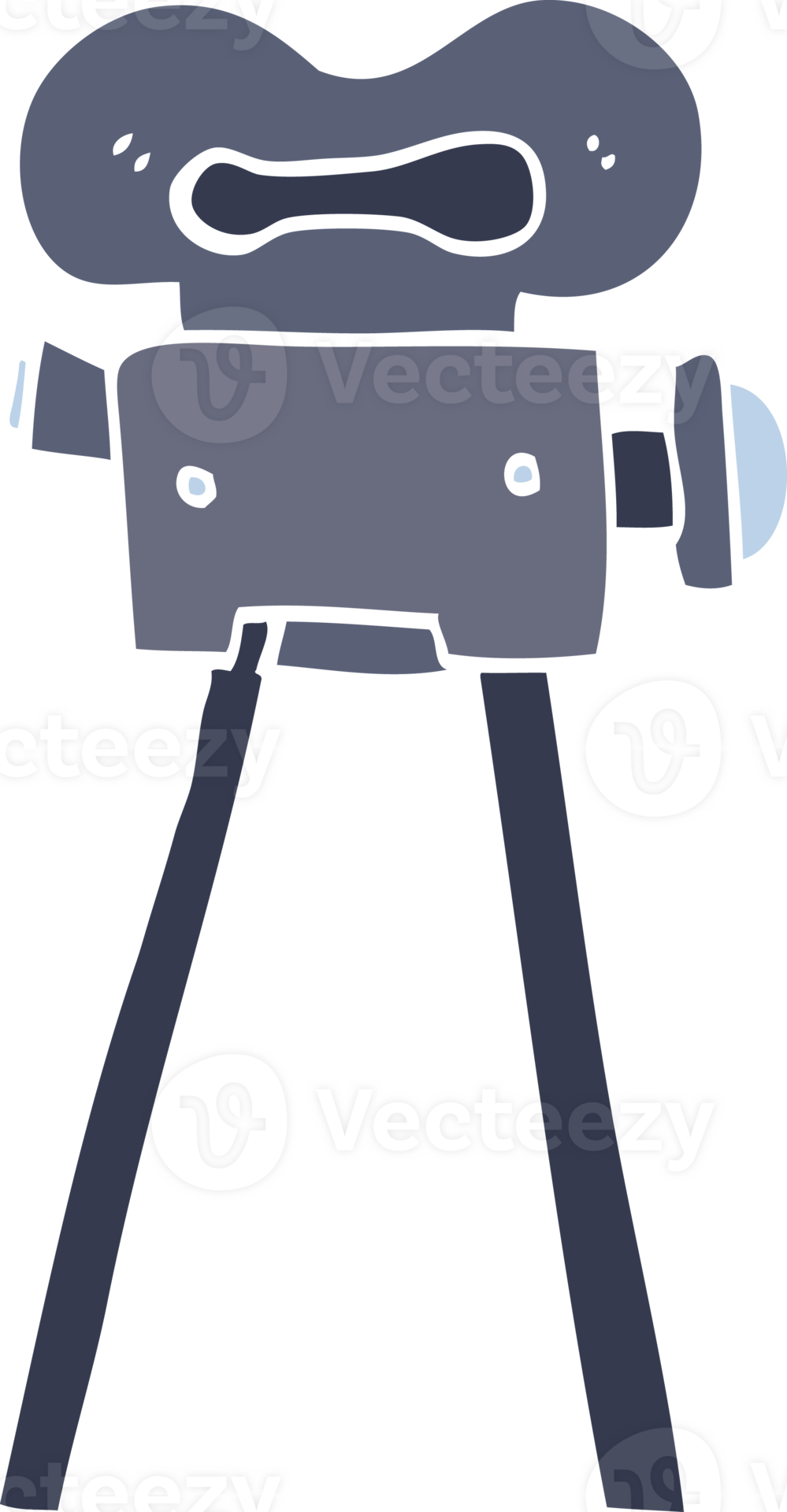 flat color illustration cartoon film camera 45121354 PNG flat color illustration cartoon film camera 45121354 PNG