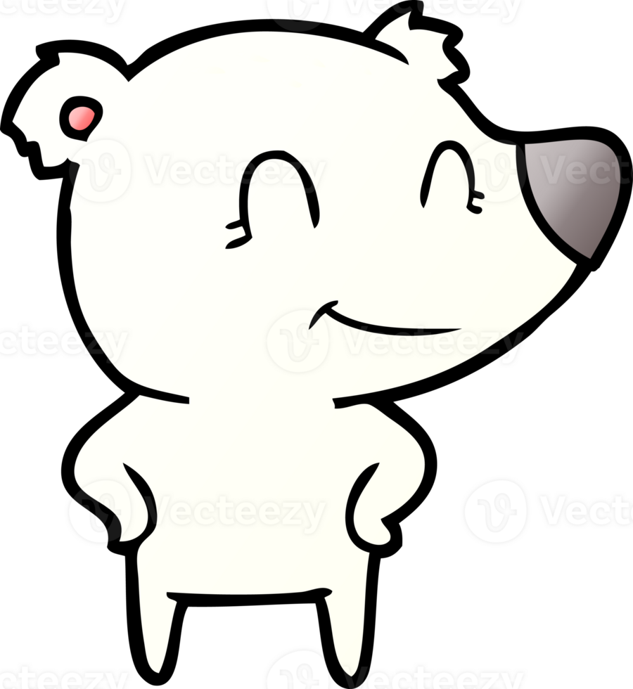 Dibujos Animados De Oso Polar 45131599 Png