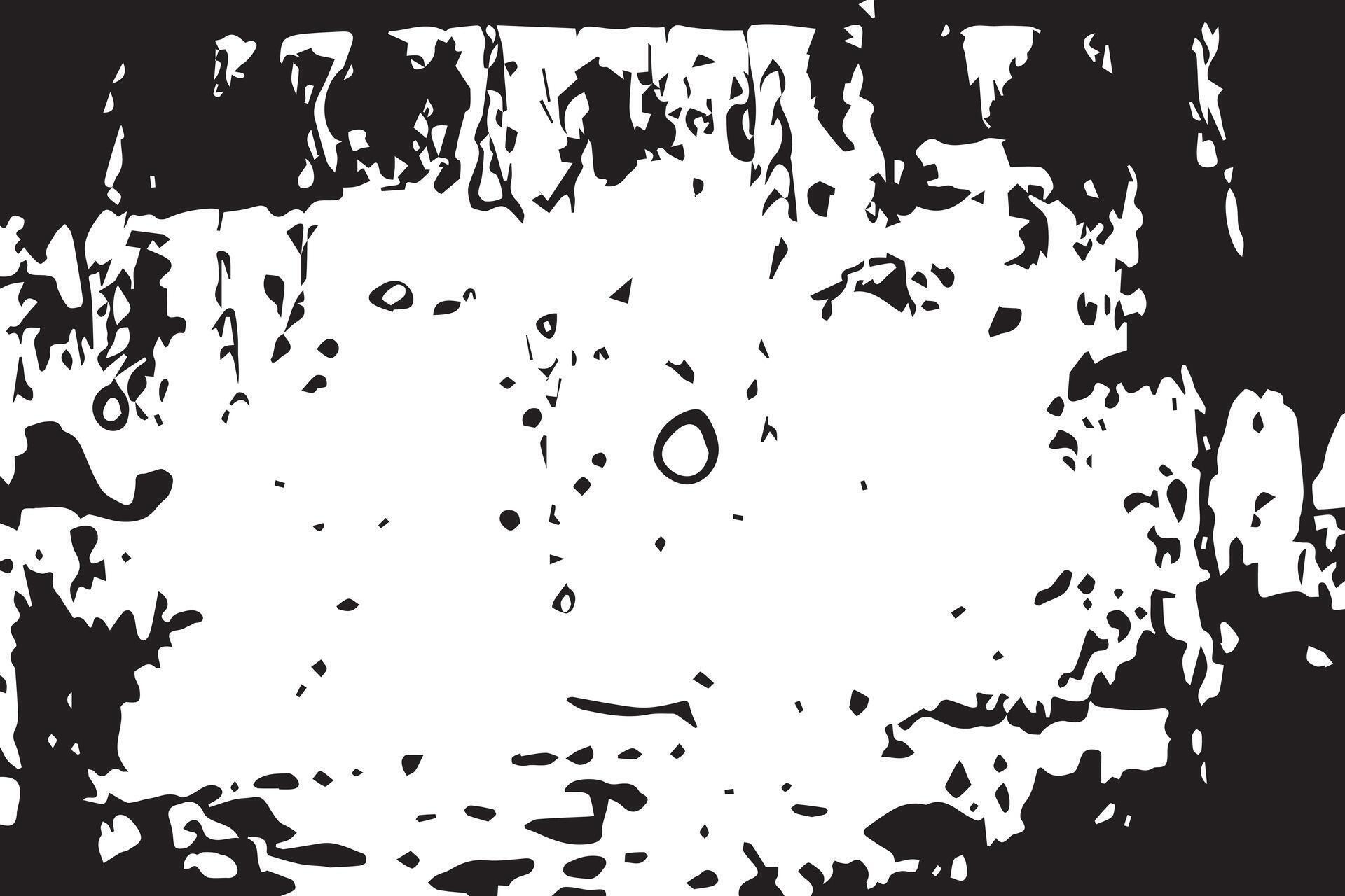 Rough grunge pattern design. Black dusty scratchy texture. Abstract ...