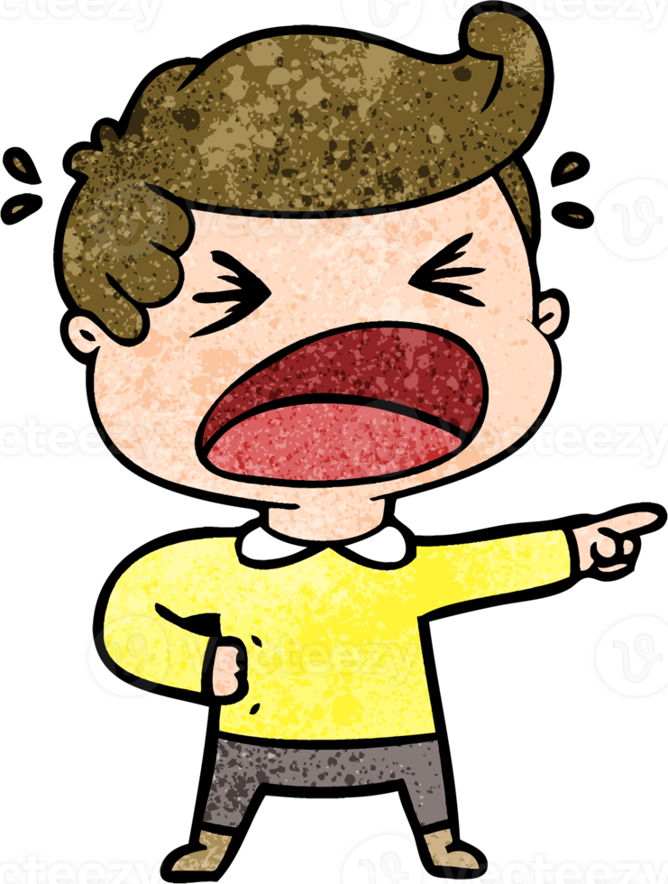 cartoon shouting man pointing finger 45143705 PNG cartoon shouting man pointing finger 45143705 PNG