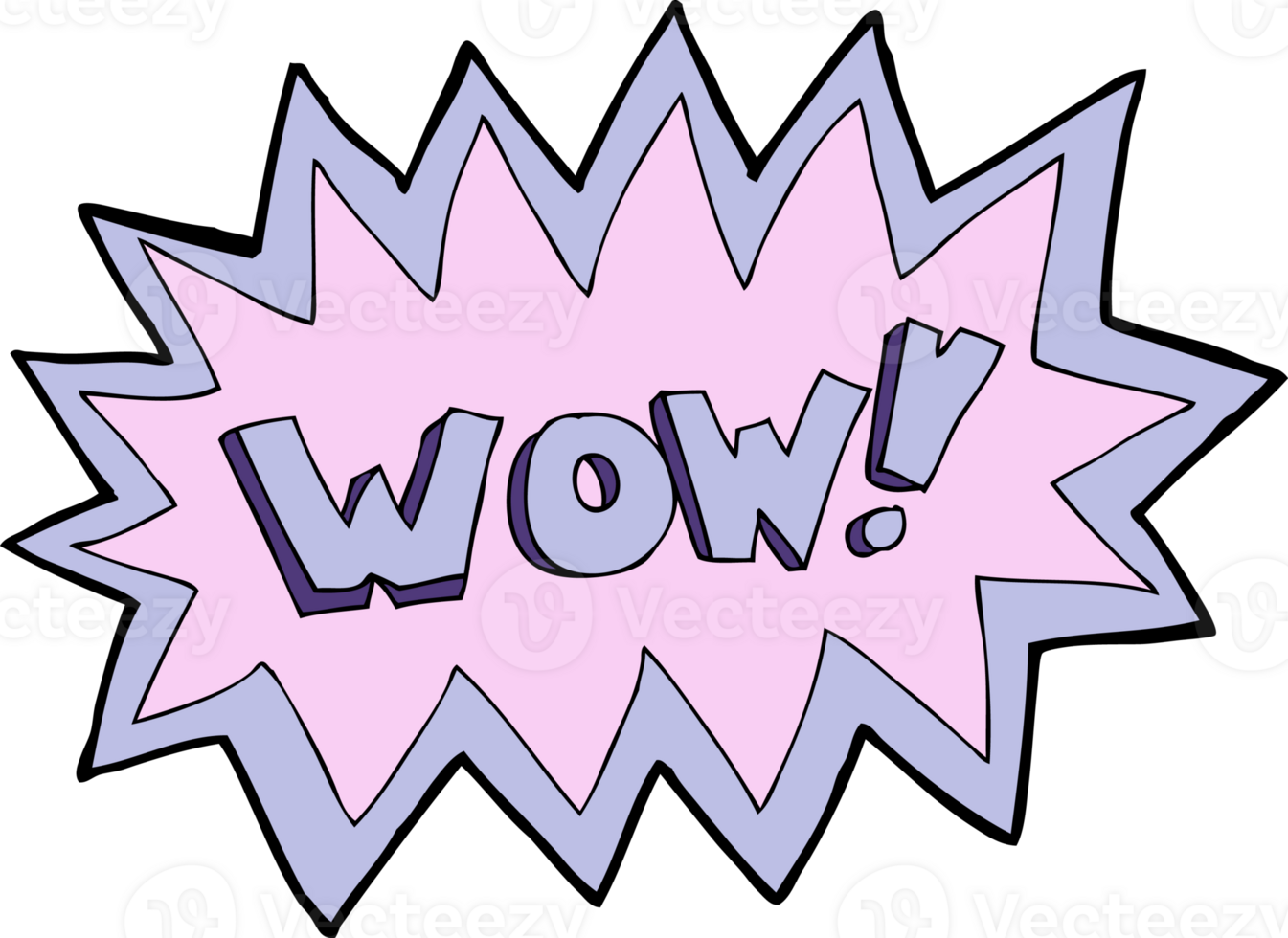 Cartoon Wow Explosion 45148581 Png