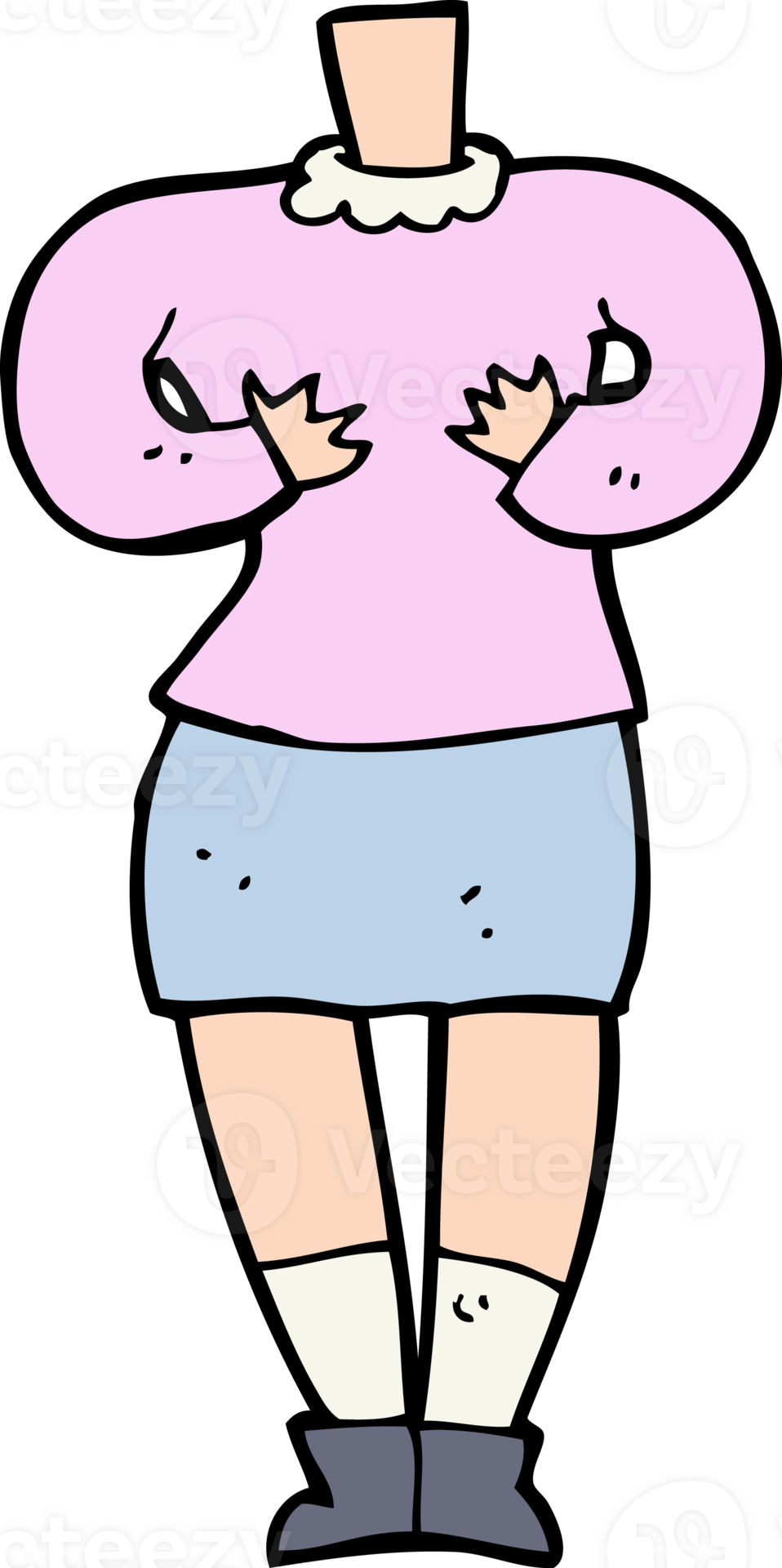 Cartoon Female Body Add Photos Or Mix And Match Cartoons 45163568 Png