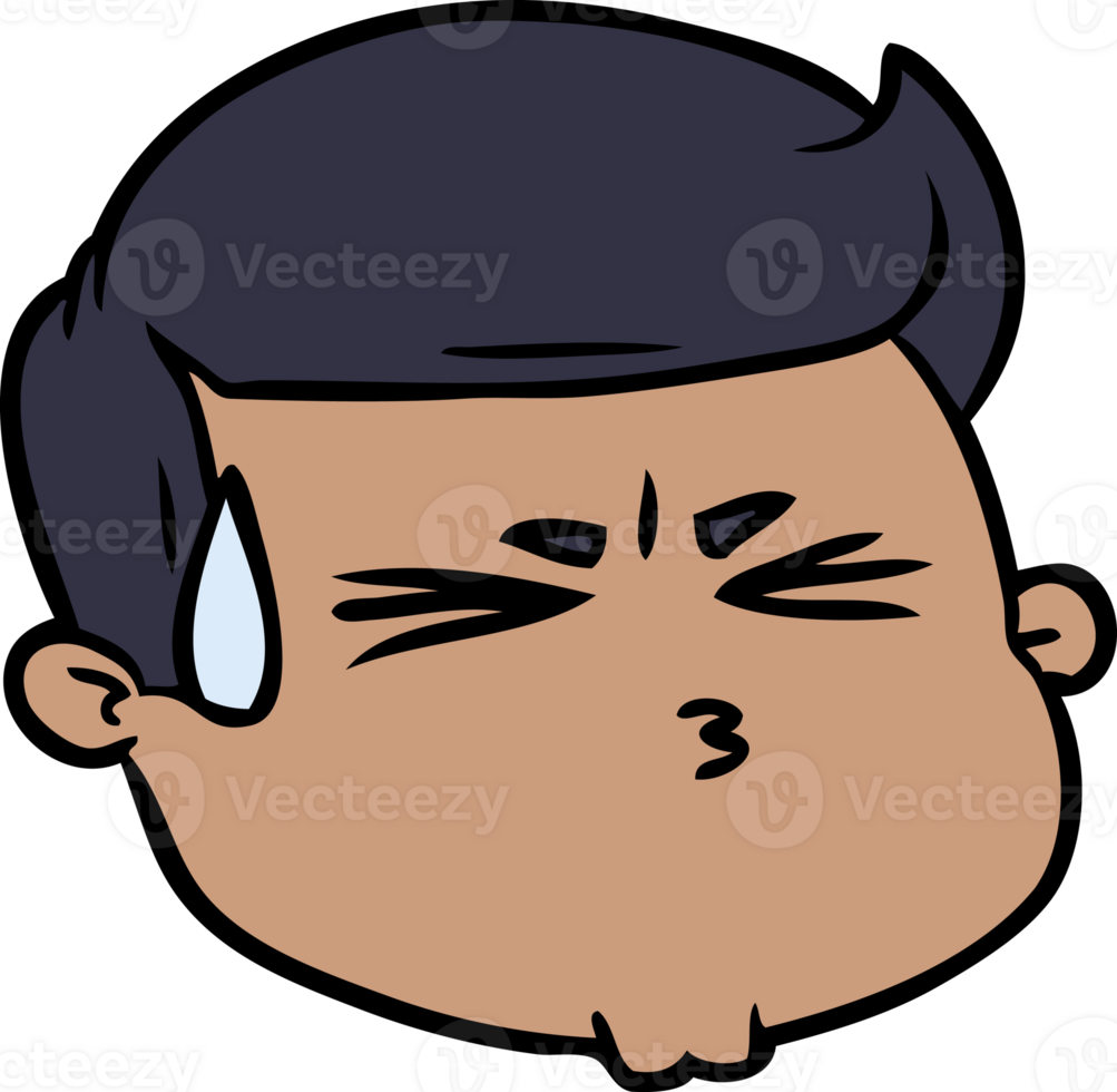 Cartoon Male Face 45168519 Png