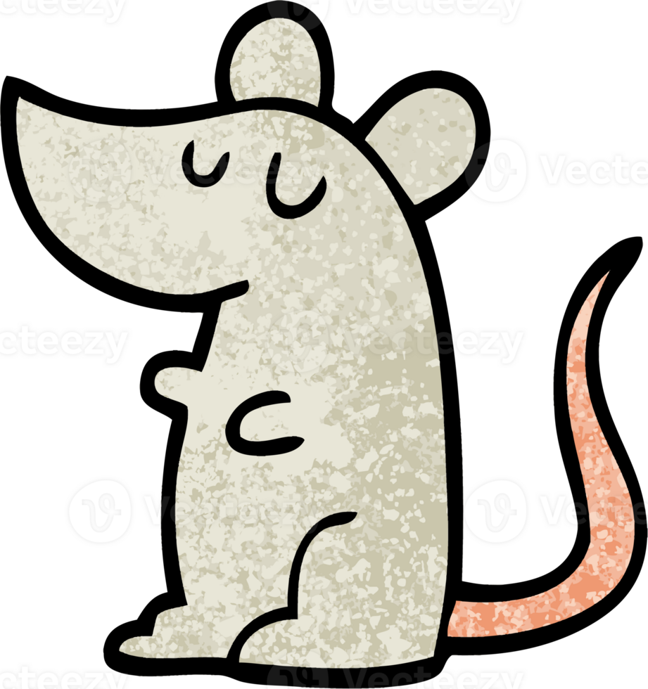 grunge textured illustration cartoon mouse 45174467 PNG grunge textured illustration cartoon mouse 45174467 PNG