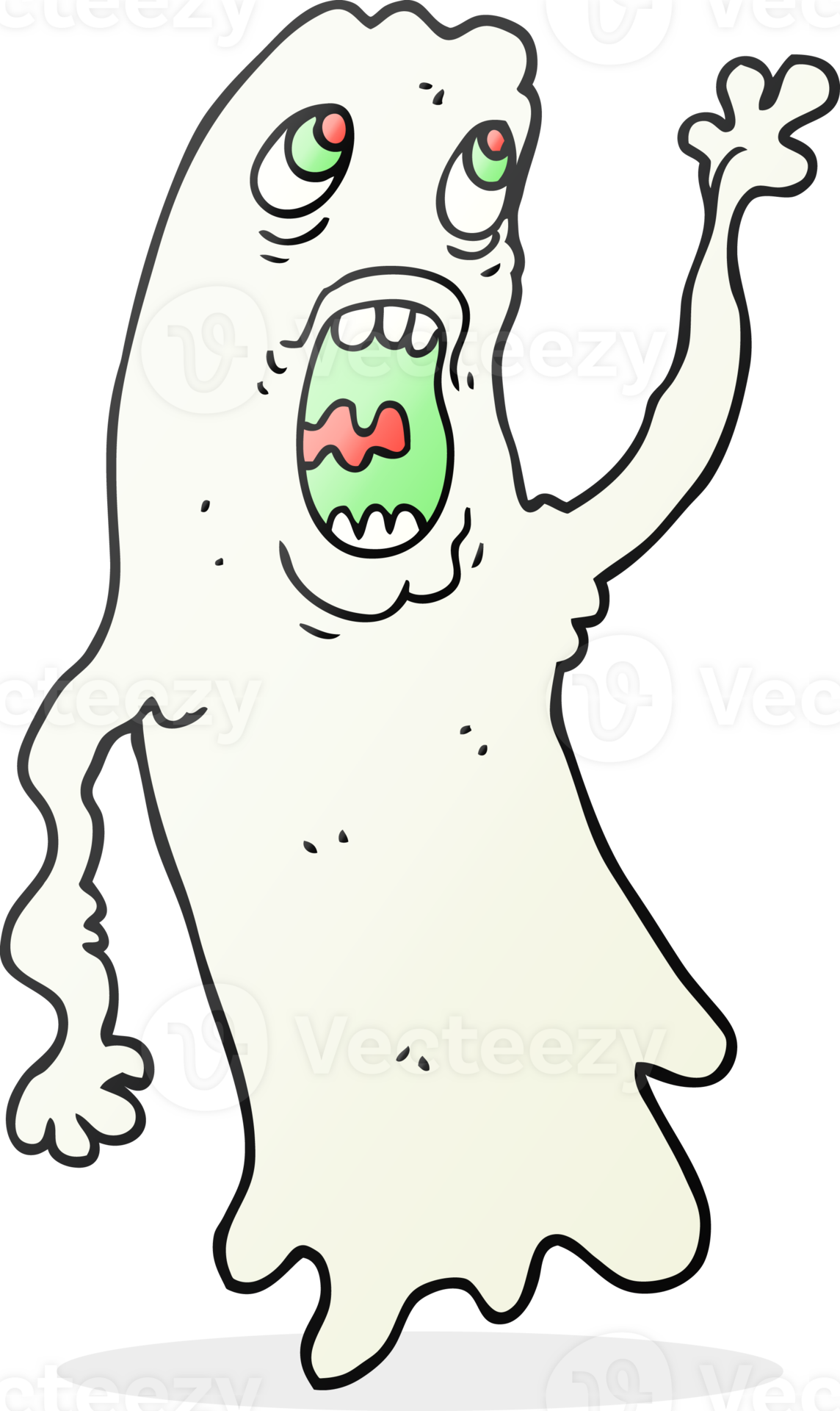 Hand Drawn Cartoon Ghost 45174665 Png