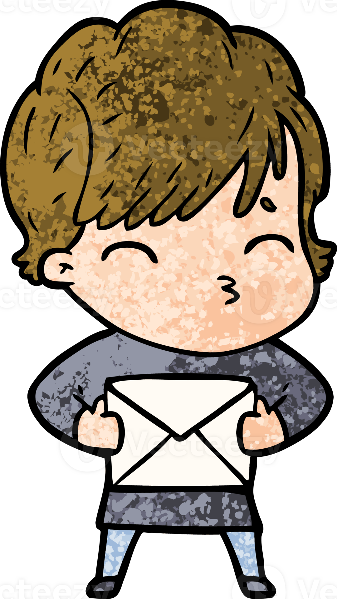 cartoon woman thinking 45175511 PNG