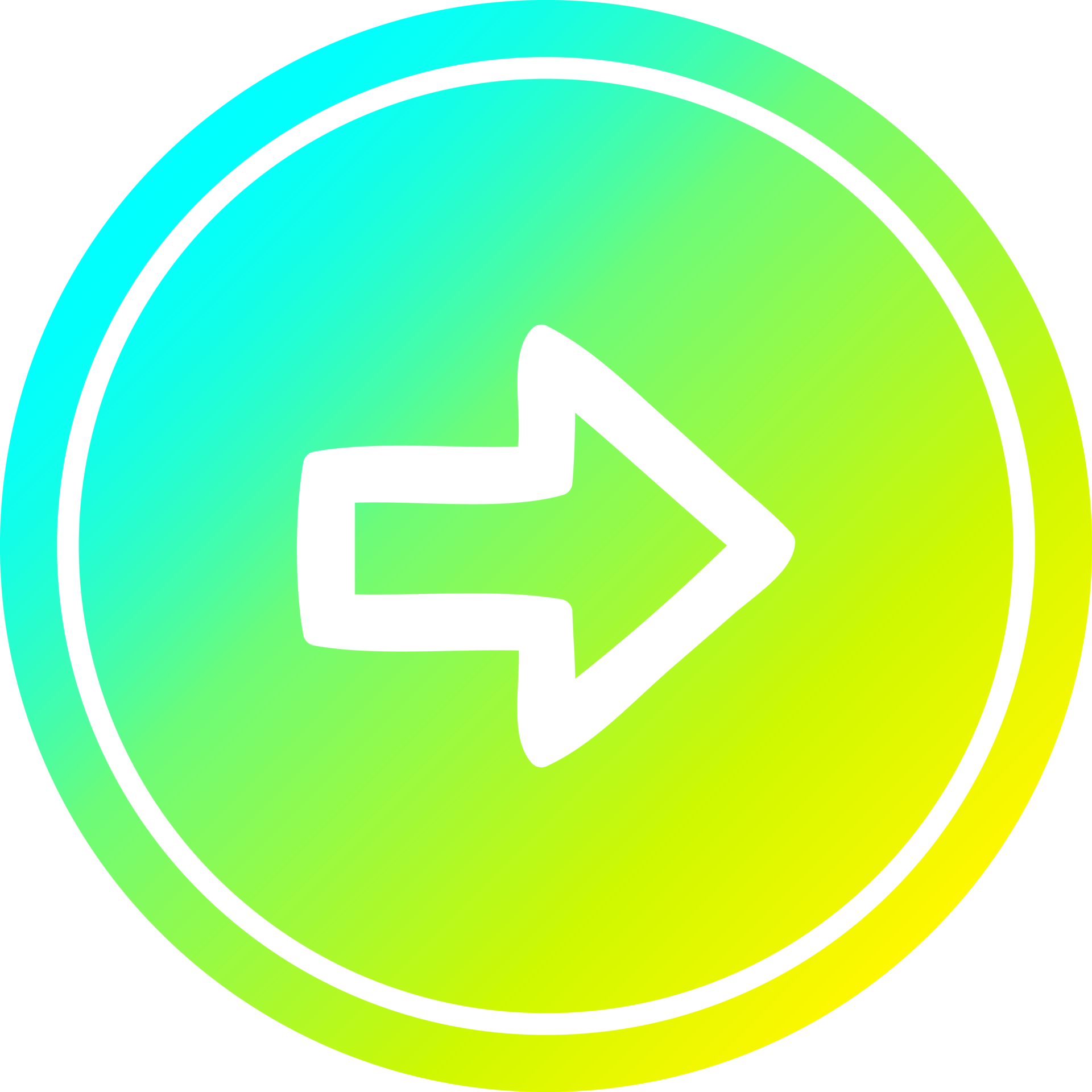 Direction Arrow Circular Icon With Cool Gradient Finish 45179756 Png