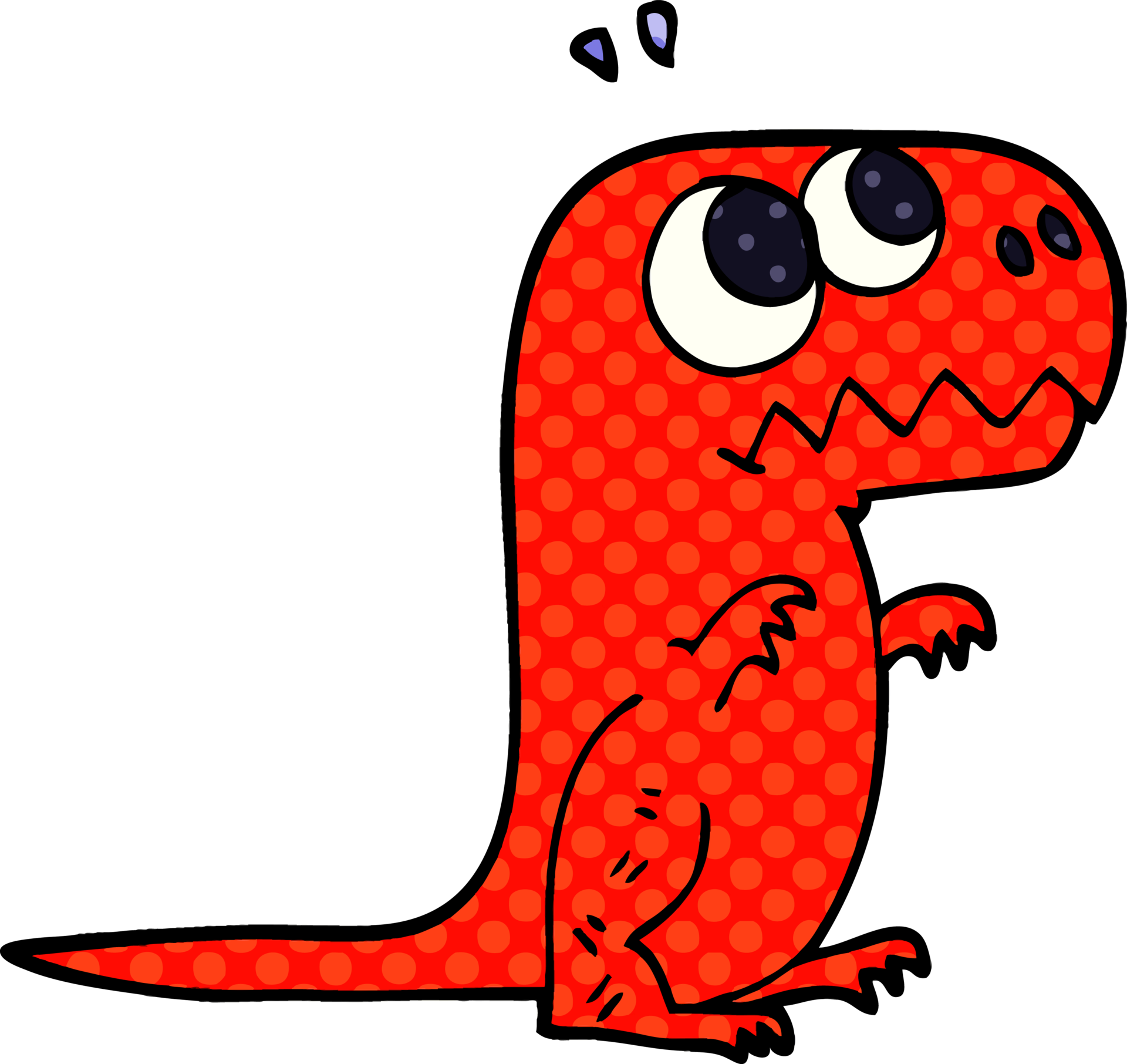 Cartoon Doodle Roaring T Rex 45209857 Png