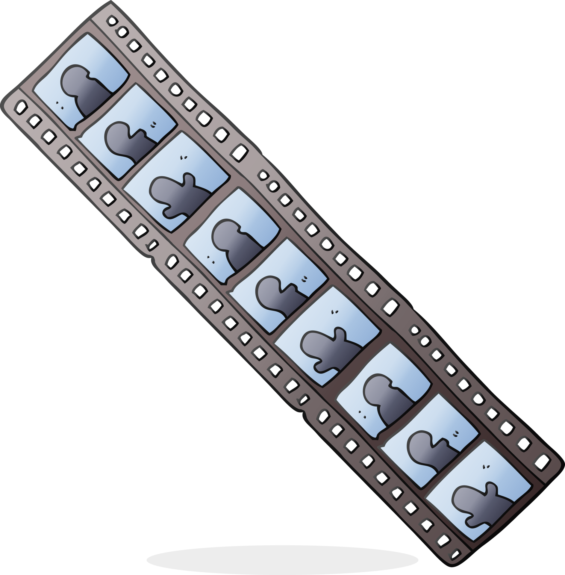 hand drawn cartoon film strip 45210301 PNG